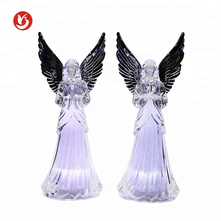 Cheap Xmas Decoration Pvc Acrylic Led Light Christmas Color Changing ...