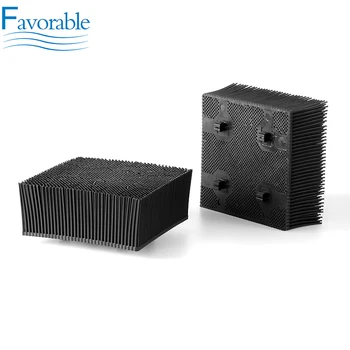 Apparel Machine Parts 92911001 Bristle Blocks 1.6" Square Foot Black ...
