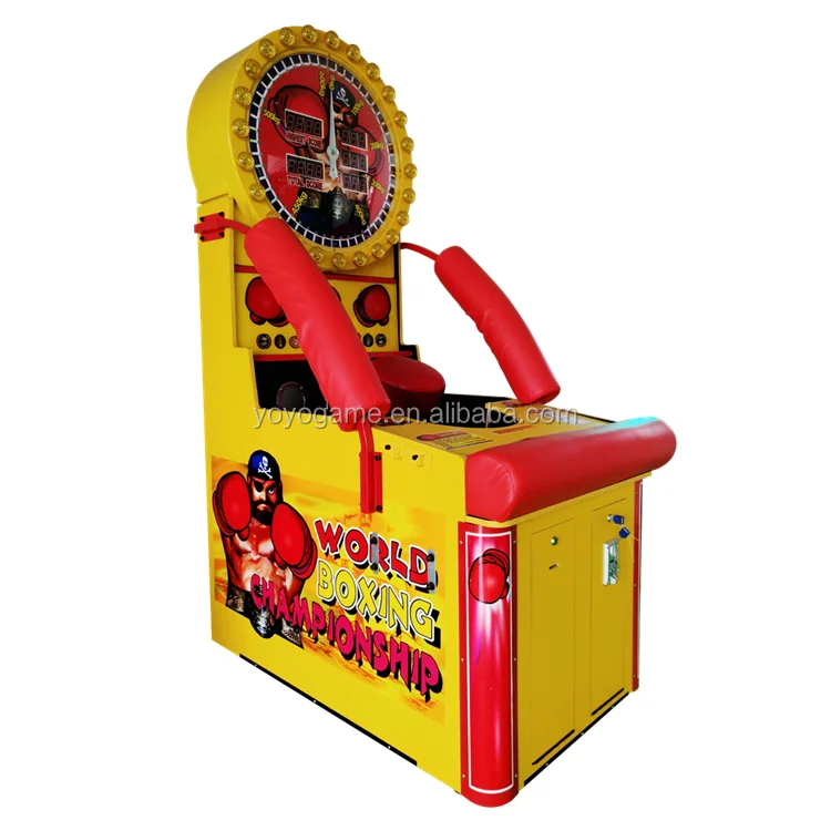 Boxing King Toy Arcade Game Machine Mini Coin Operated Punch Game ...