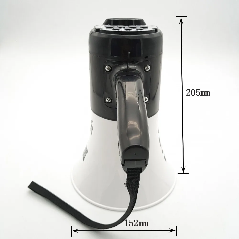 Portable Small Recordable Megaphone With Usb Rechargeable - Buy ...