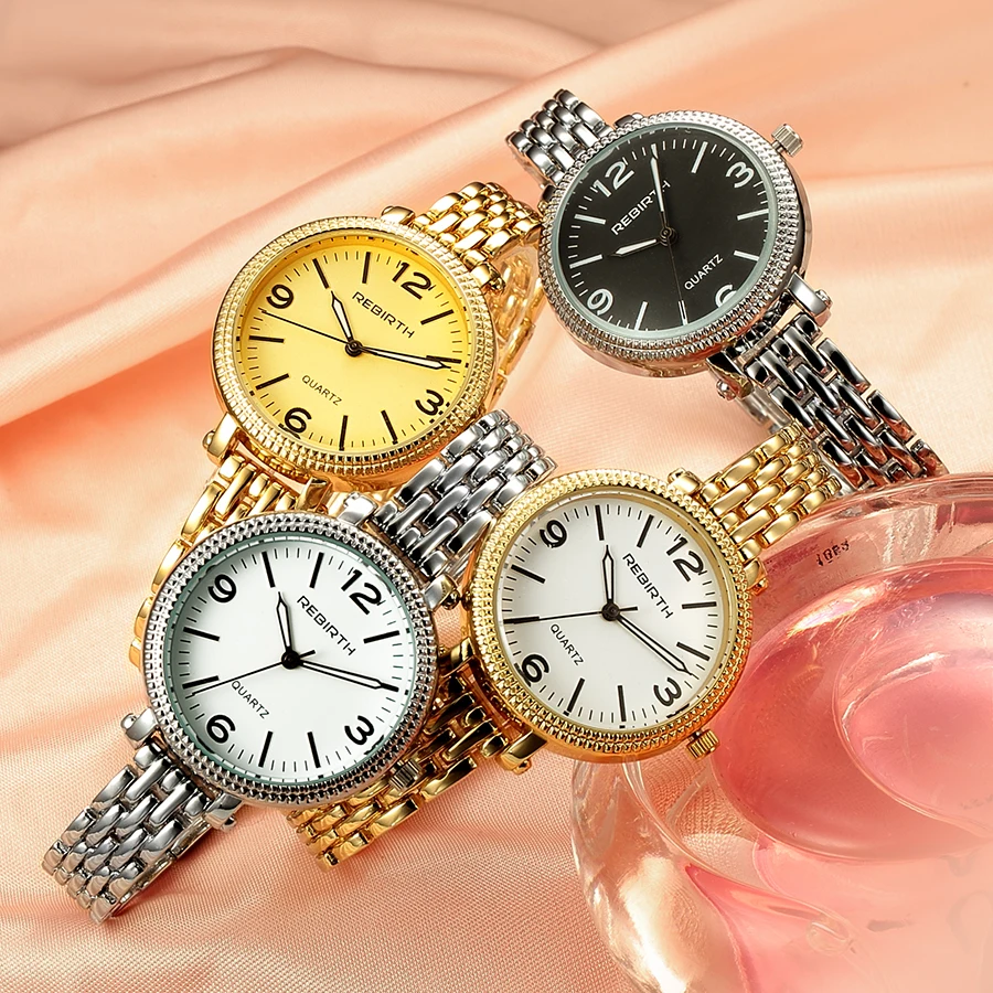 Rebirth Watches Re015 Japan Movement Quartz Stainless Steel Back ...