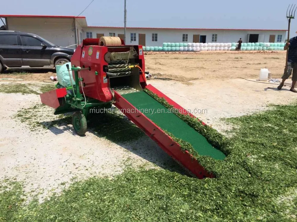 Semi-automatic Silage Baler Machine - Buy Corn Silage Packing Machine ...