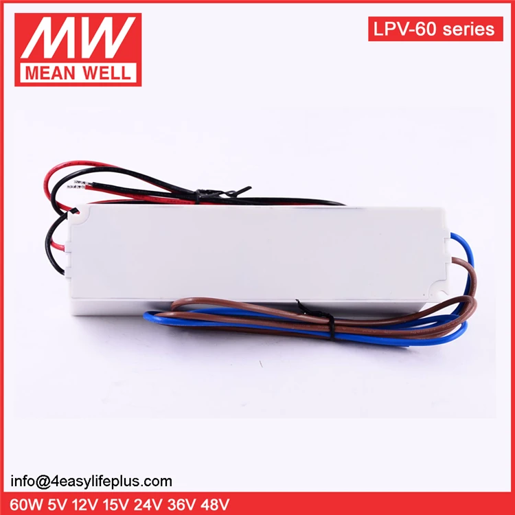 Mean Well Led Driver 5a 12v With Ip67 Waterproof Function And Ul&ce ...