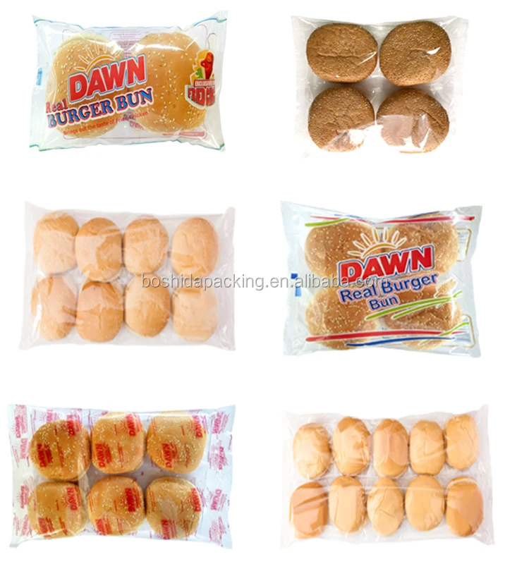 Three Servo Hamburger Bun Packaging Machinery - Buy Nitrogen Flushing ...