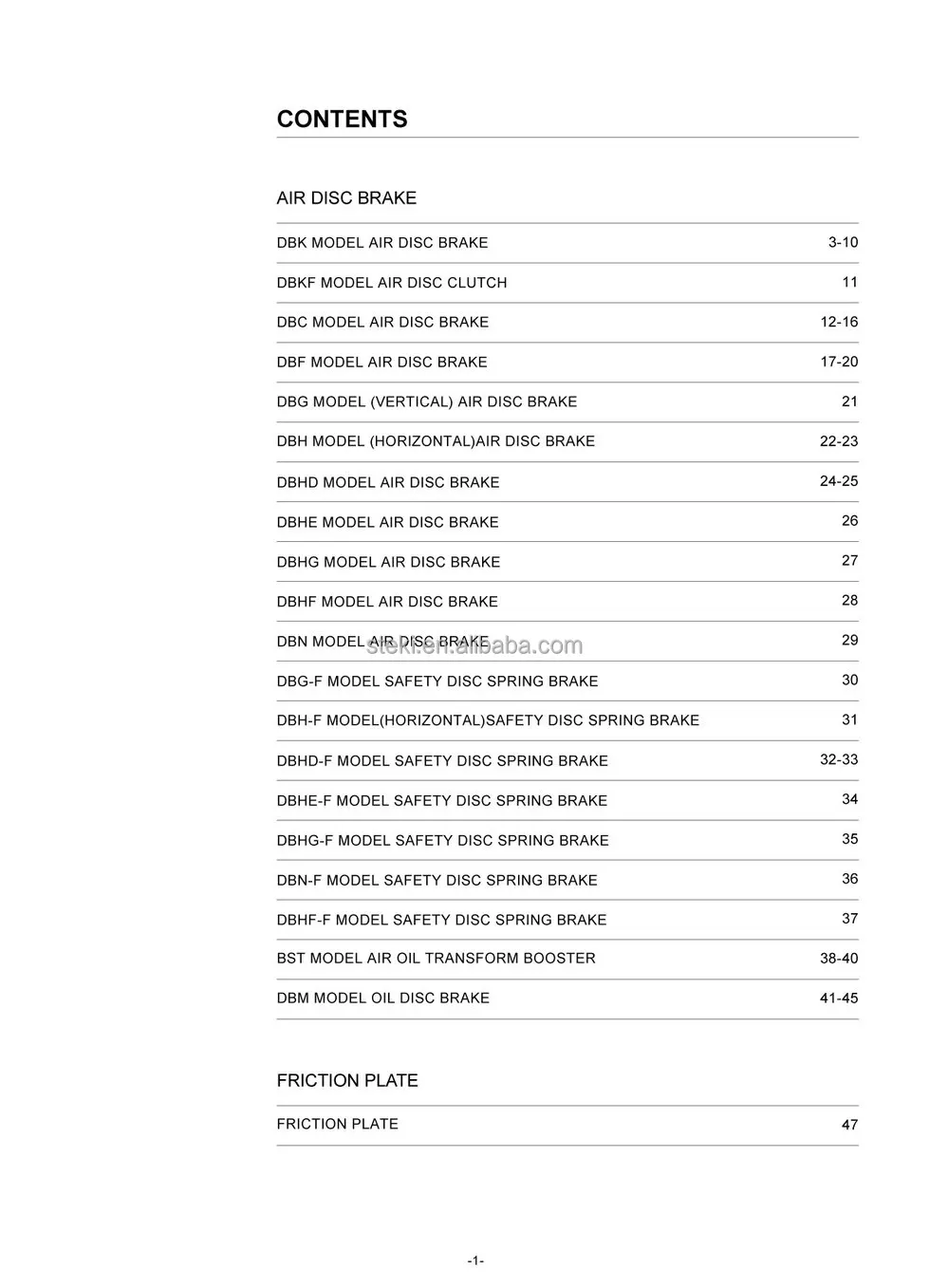 STEKI 2017 air Disc Brakes/pneumatic Brakes Alternative TWINFLEX /RE ...