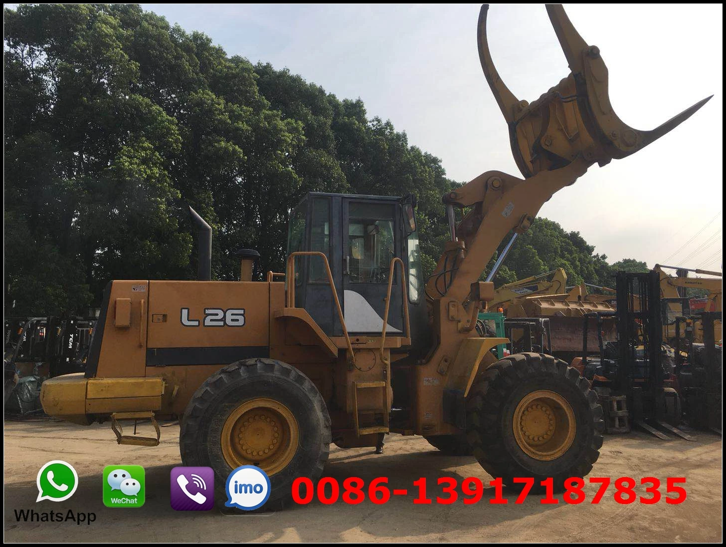 Used Tcm L26 Wheel Loader Tcm Wheel Loader,Tcm 860 870 830 L39 L40 L20 ...