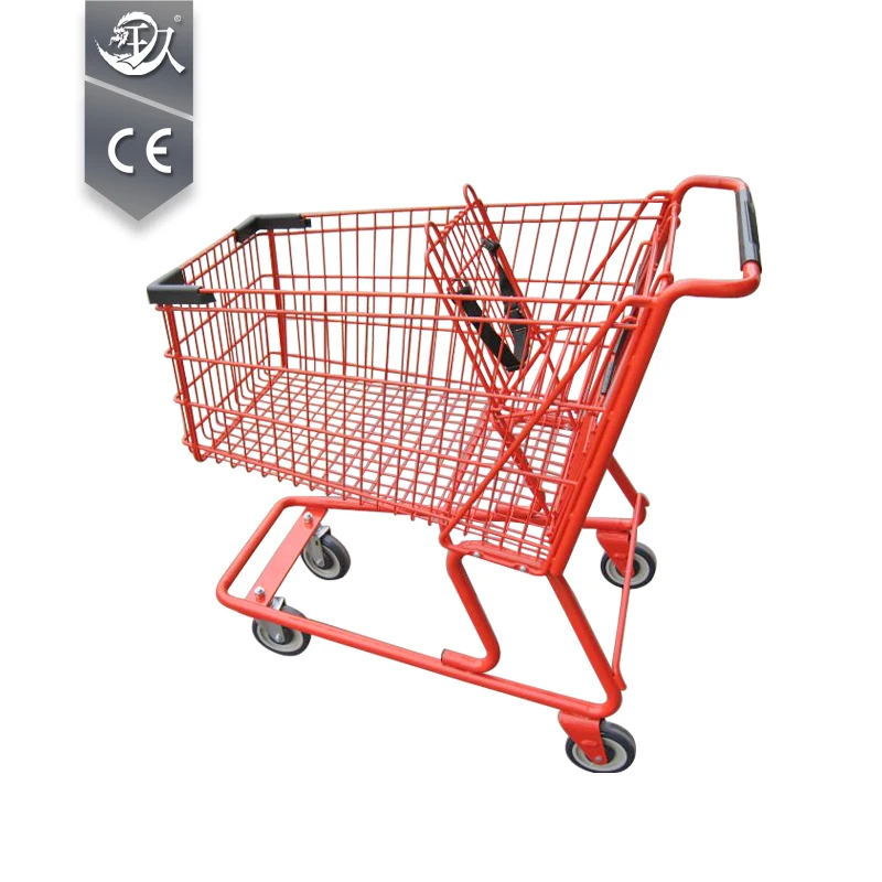 Wholesale Multi Functional Metal Supermarket Shopping Trolley Carts ...