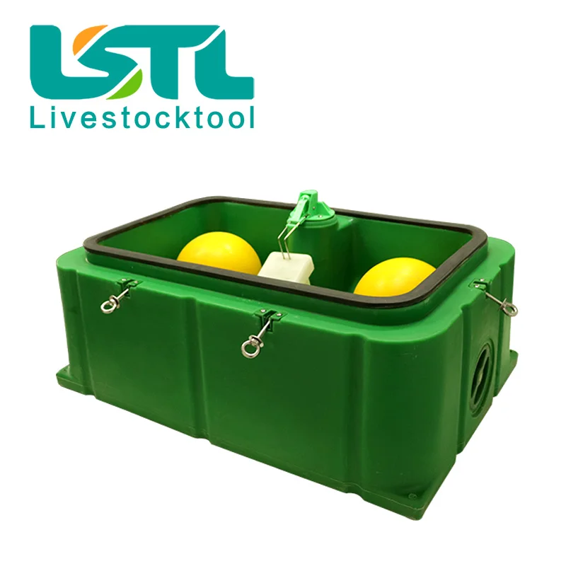 Cattle Bull Horse Plastic Float Valve Water Trough - Insulated for ...