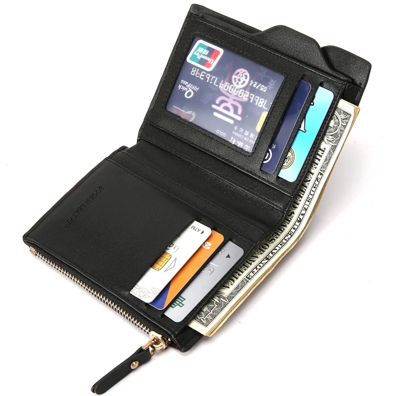 BOGESI Men's Short Wallet - Classic & Fashionable Design
