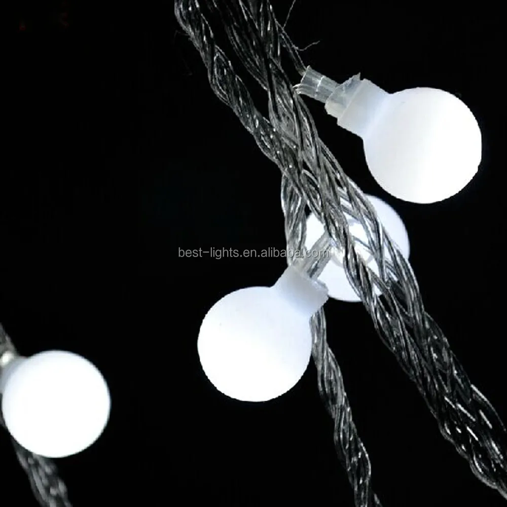 10m 100 Led Balls Globes Fairy Led String Light Bulbs Multicolor Party ...