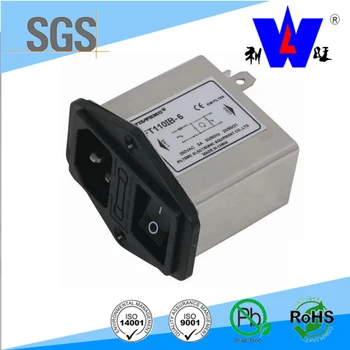3a 250v Power Line Ac Socket Emi Filter With Switching - Buy Ac Socket ...