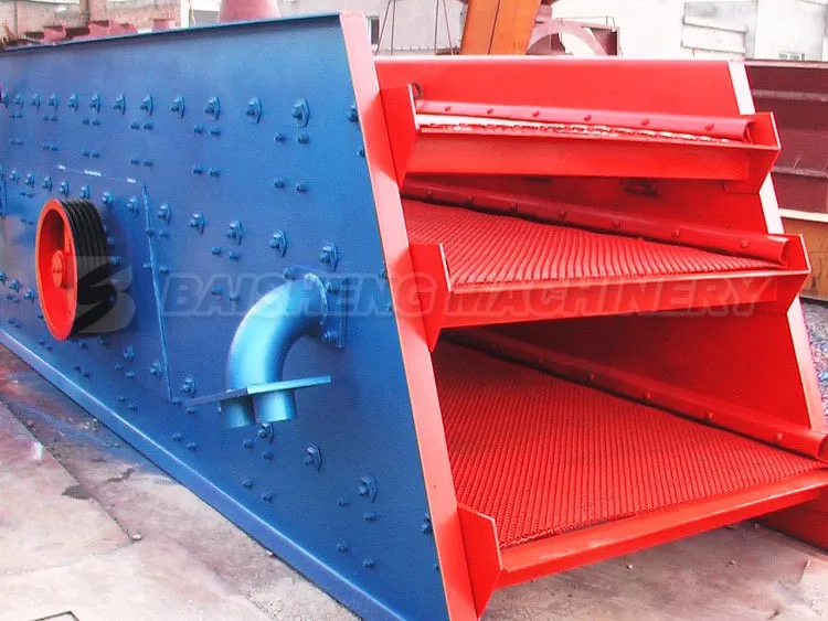 Heavy Duty Mining Circular Screen for Ore/Coal/Aggregate Engine As Core ...