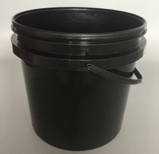 5litre Plastic Bucket In Black With Spout For Ink With Lid - Buy 5litre ...