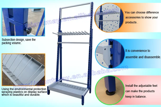 High Quality Floor Standing Ceramic Tiles Trim Display Stand Rack ...