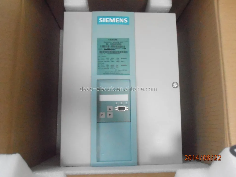 Siemens SINAMICS DCM DC CONVERTER for Two-Quadrant Drives
