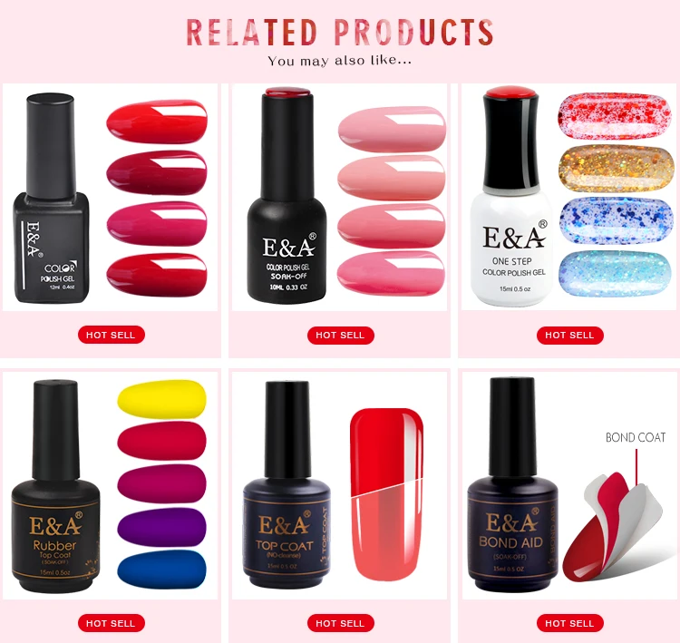 Ea Uv Gel Soak Off One Step Gel & Gel Polish Set Uv Led - Buy Gel ...