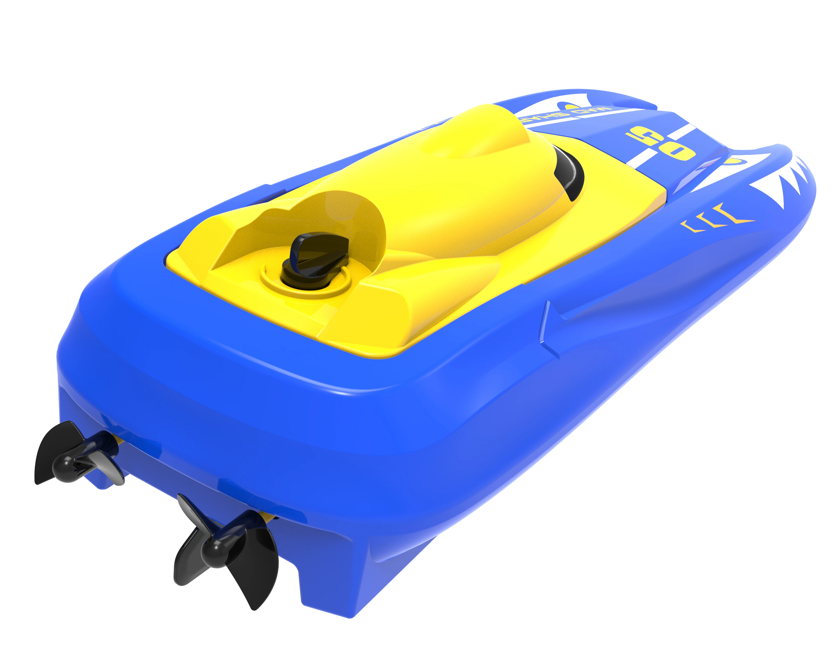 New 2019 Hoshi N5ii Mini Boat Mad Shark 1:47 Scale Skytech Rc Boat 2.4g ...