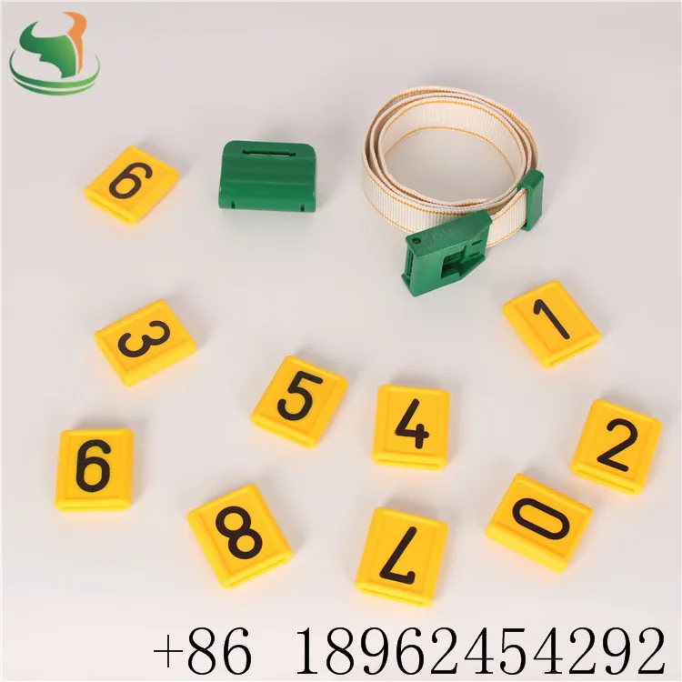 Cow/goat/animals Identifying Livestock Plastic Collar With Number - Buy ...