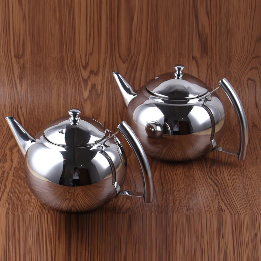 1500ml Teapot - Modern Luxury Stainless Steel Brewing Pot