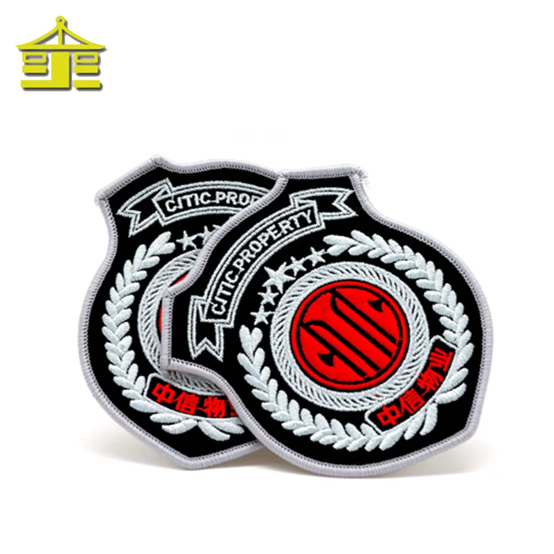 Brand Logo Garment Woven Badge Custom Woven Patch For Clothing - Buy ...