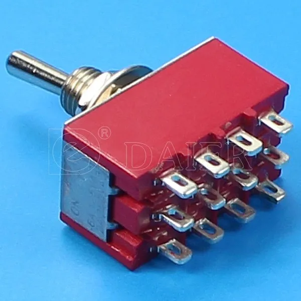 Mini 3 Position Switch 3 Way Switch 12v Wireless Remote Control Toggle ...