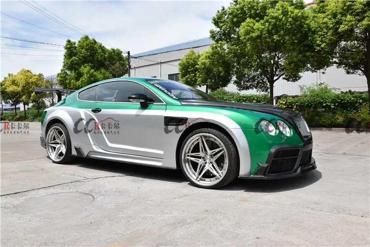 CQCV Style Widebody Kit for Bentley Continental GT: Front & Rear Bumper ...