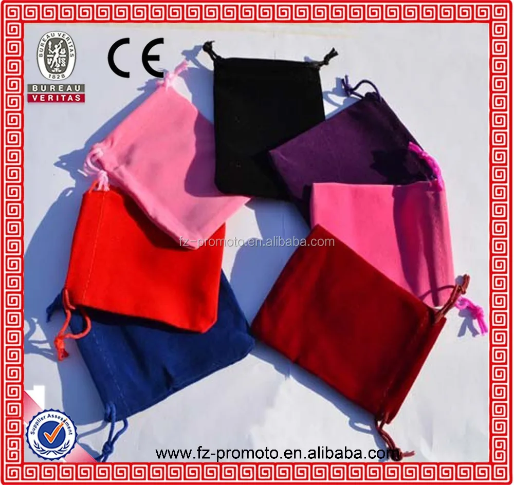 velvet bag red velvet bags drawstring gift bags candy pouches - 动态图库网