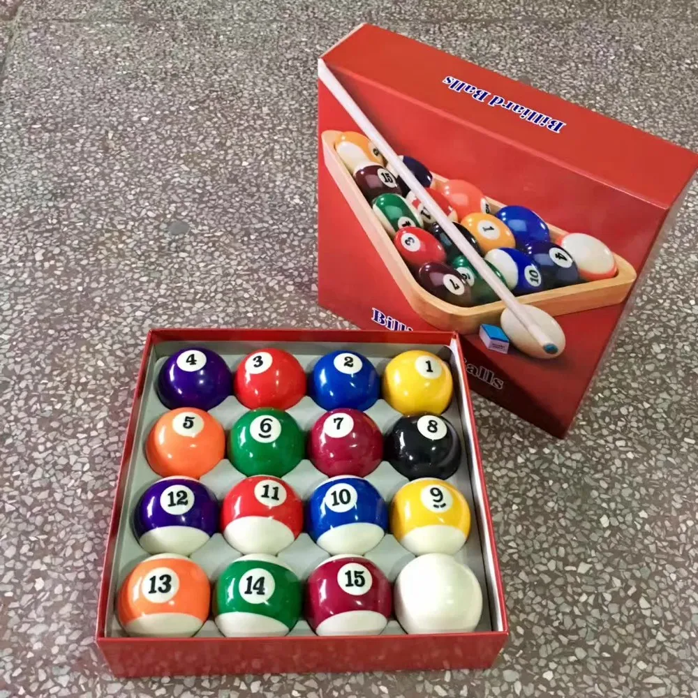 New Design 57.2mm 8 Ball Billiard Pool Ball Set - Buy Billiard Balls ...