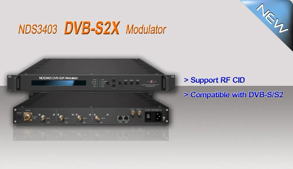 DEXIN NDS3403 CID Dvb-S2x Modulator - Advanced Constellations