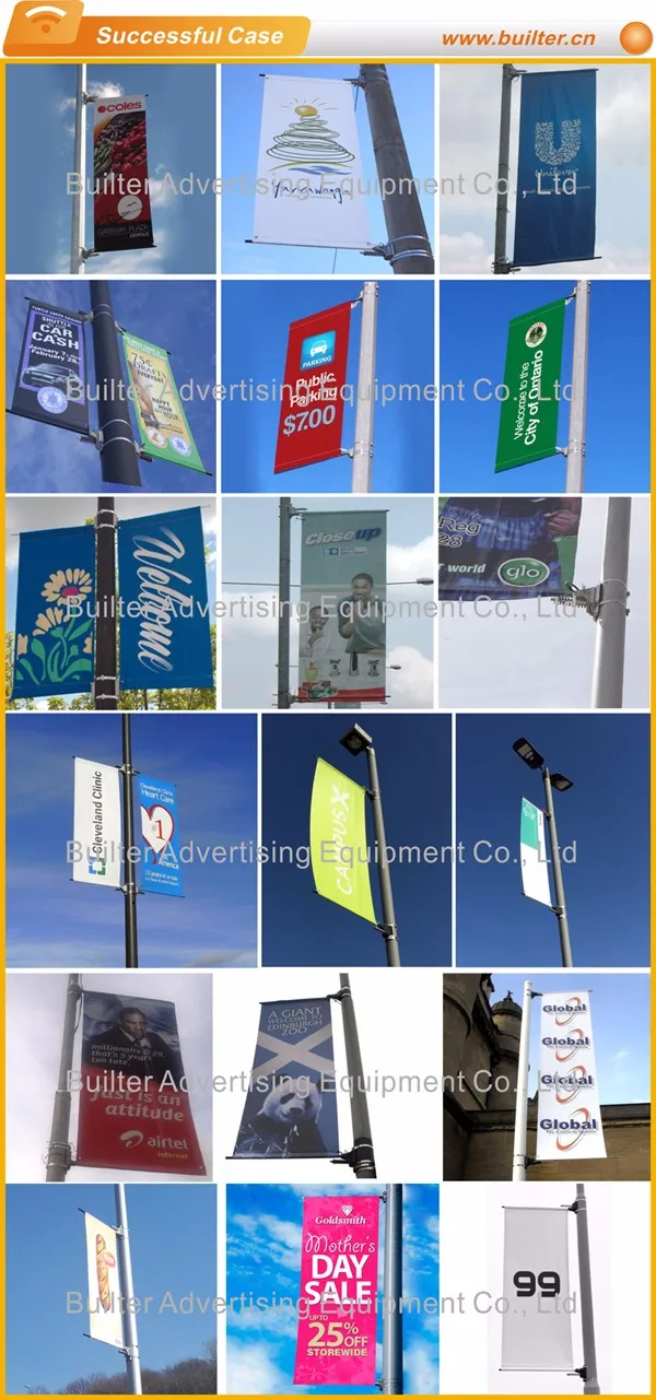 Spring Loaded Light Pole Banner Bracket - Buy Light Pole Banner,Spring ...