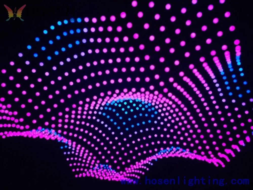 Led Kinetic Art Lighting - 50000 Hours Lifespan & Color Change