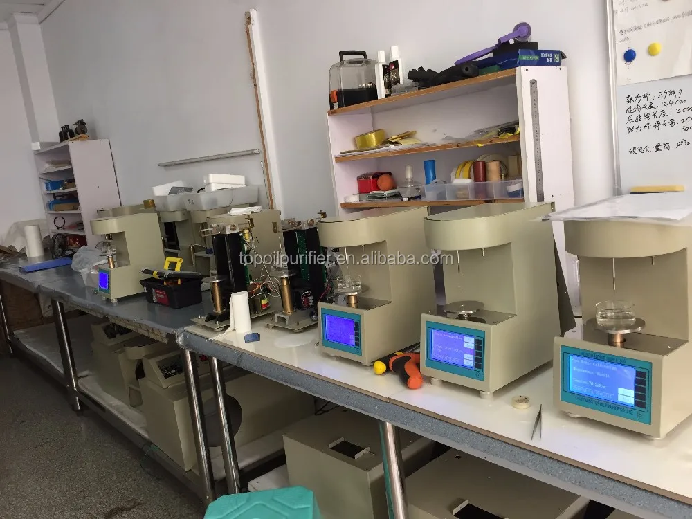 Platinum Ring Surface Tension Tester - Automatic & Precise