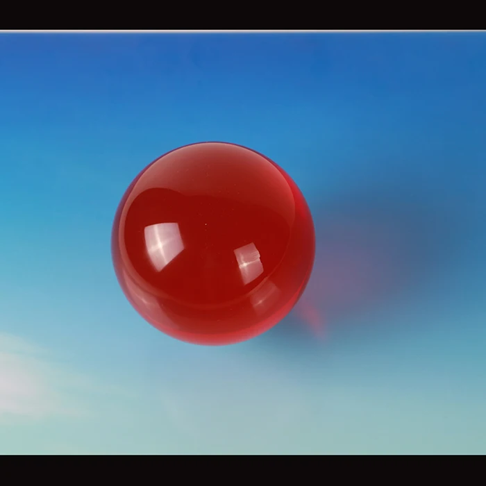 100mm Large Acrylic Sphere With Stand Pmma Transparent Solid Globes ...