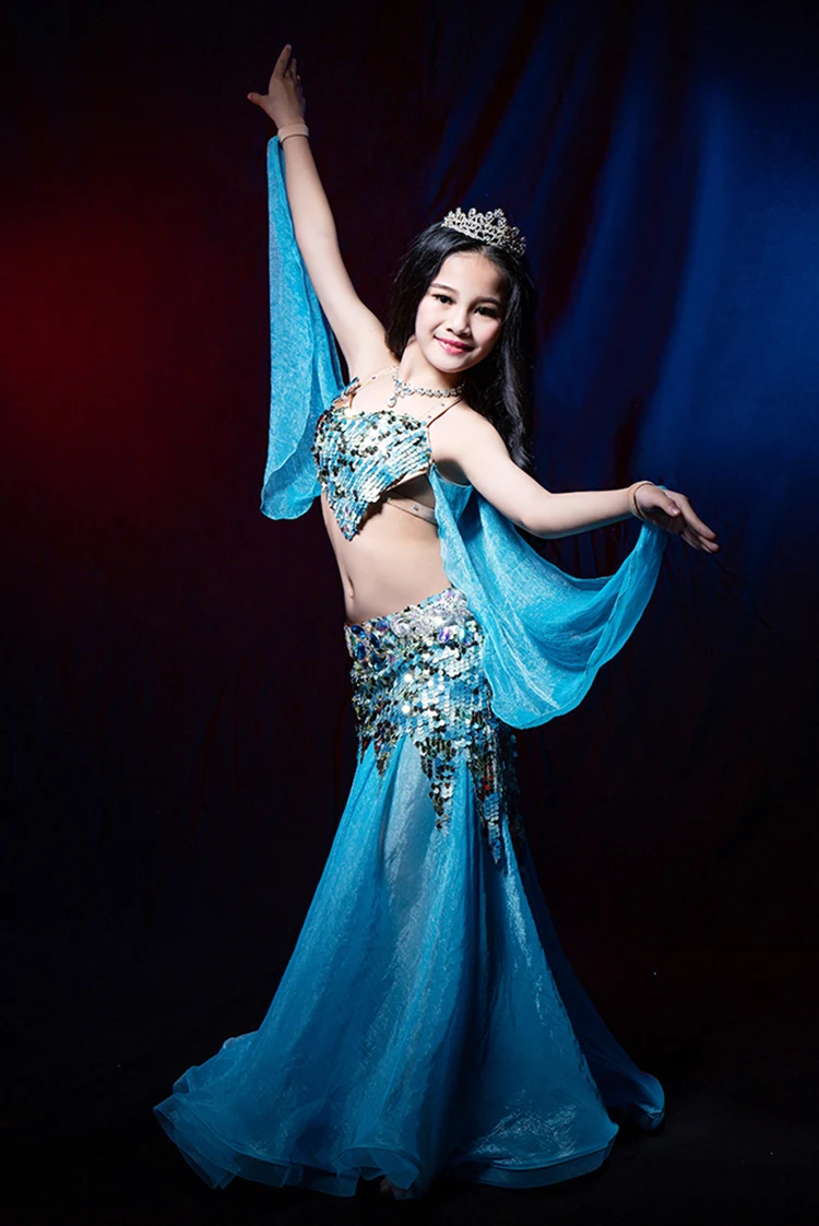 Rt239 Wuchieal Kids Professional Belly Dance Costume - Buy Kids Belly ...