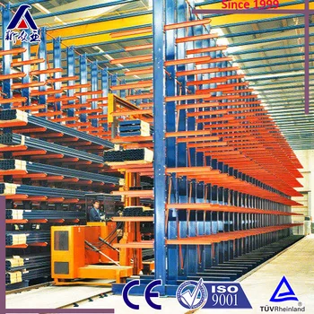 Heavy Duty Storage Rack Cantilever Racking Solutions For Sheet And ...