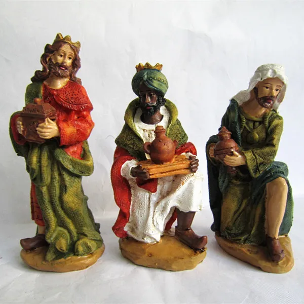 Cute Nativity Set - Customized Resin Catholic Church Figures