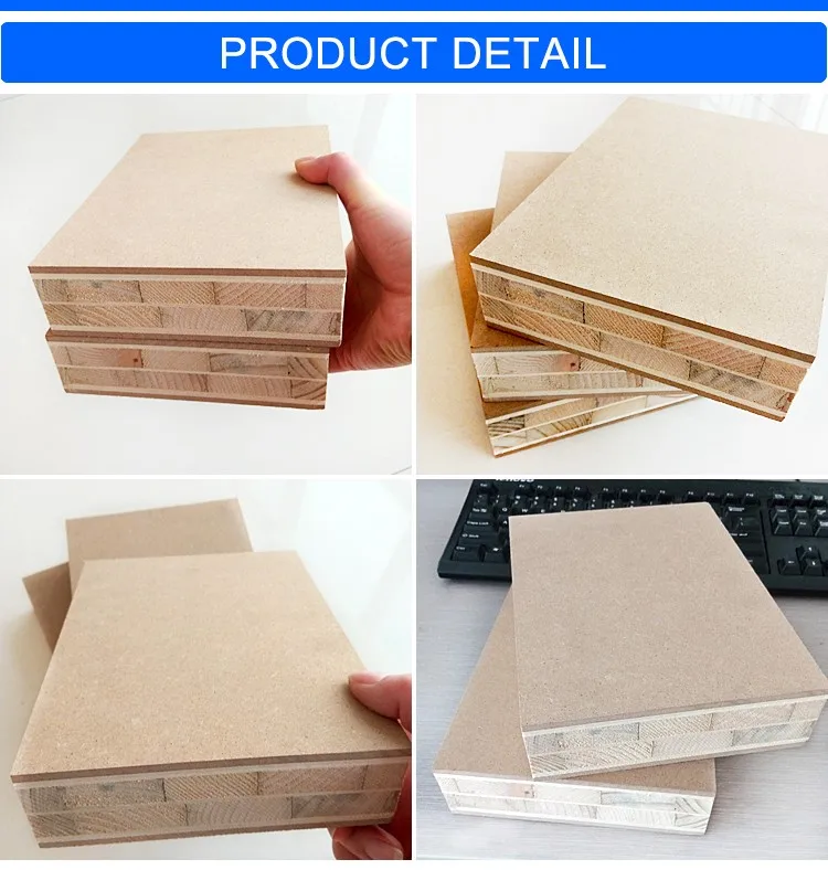 High Quality Pine Core 44mm Mdf Block Board - Buy Mdf Block Board,44mm ...