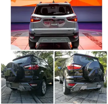Car Body Kit Car Rear Bumper Protection For Ford Ecosport 2018 Up Made ...
