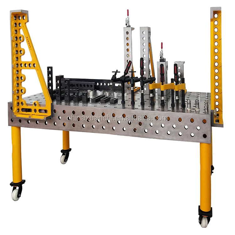 3D/2D Modular Cast Welding Table - High-Accuracy Fixtures