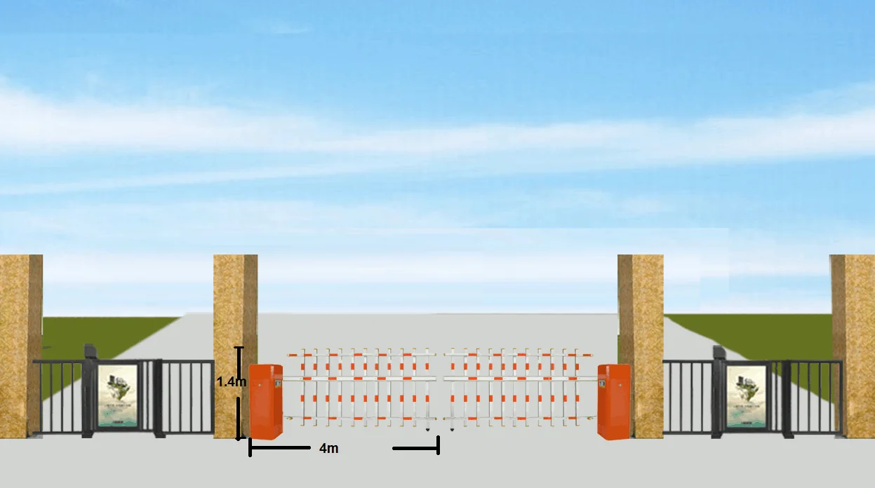 Heavy Duty Vehicle Roadway Safety - Automatic Barrier Gate