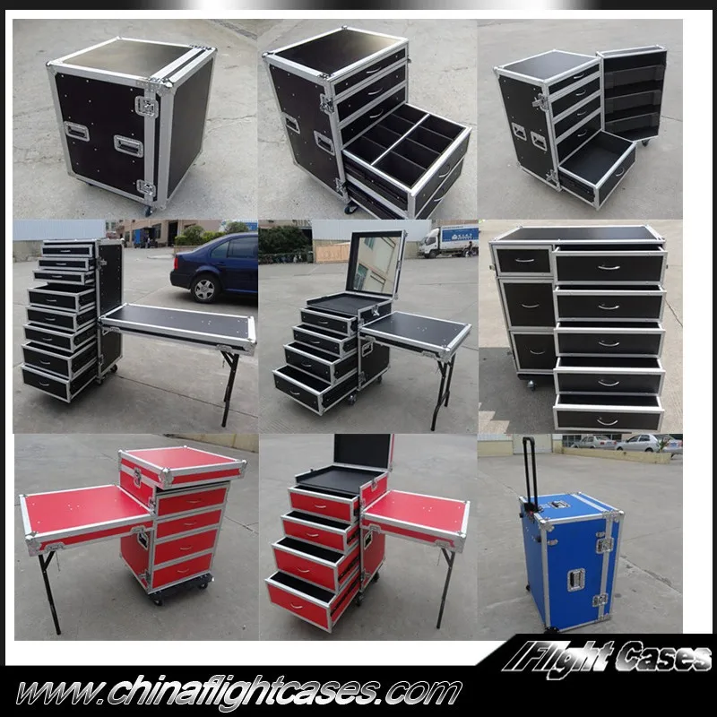 2019 New Design Road Case Style 13 Drawer Flight Case Workbox With 8 ...