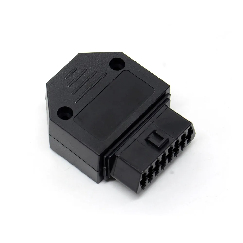 Universal Obdii Obd2 16pin Female Connector Obd Ii Female Plug Adapter ...