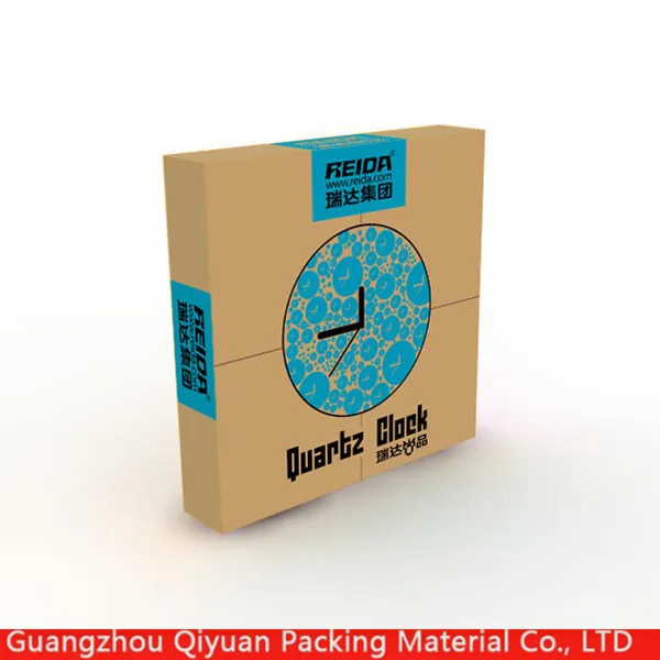 Manufacturer China Wholesale Folding Hard Corrugated Cardboard Storage Clock Packaging Boxes ...