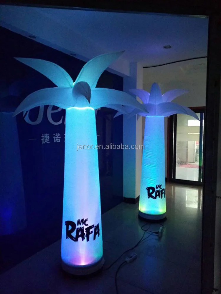 Outdoor Inflatable Advertising Led Lighted Inflatable Column Inflatable ...