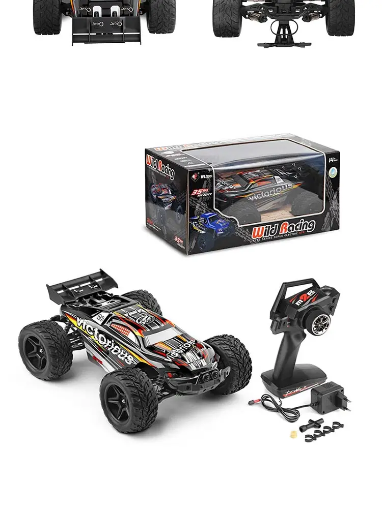 1:12 2.4ghz Electric Remote Control Off Road Monster Truck Radio Fast ...
