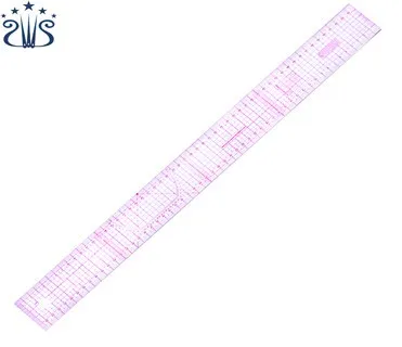 55cm Transparent Sewing Ruler - Multi-Function Numeral Ruler