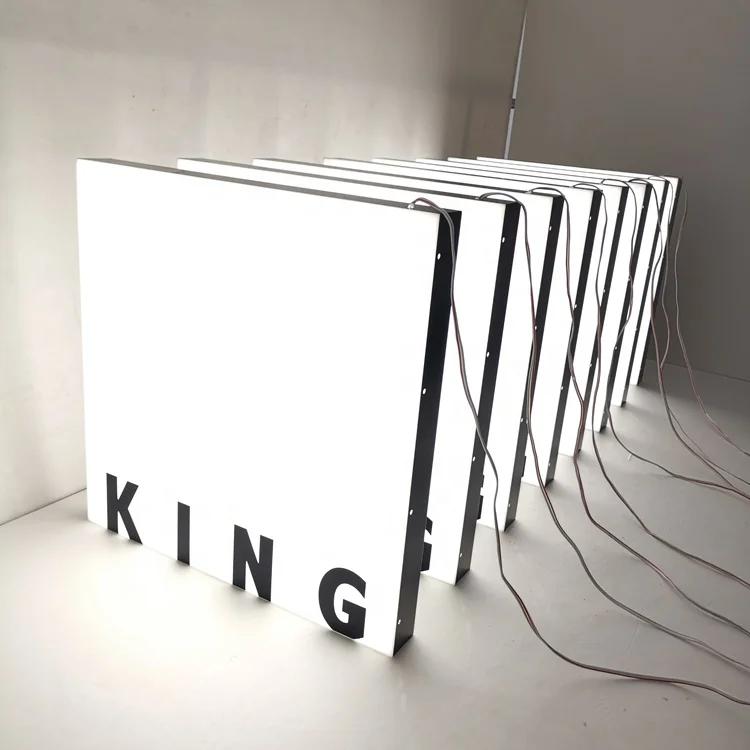 Custom 60cm*60cm Square Led Light Box With High Brightness - Buy Led ...