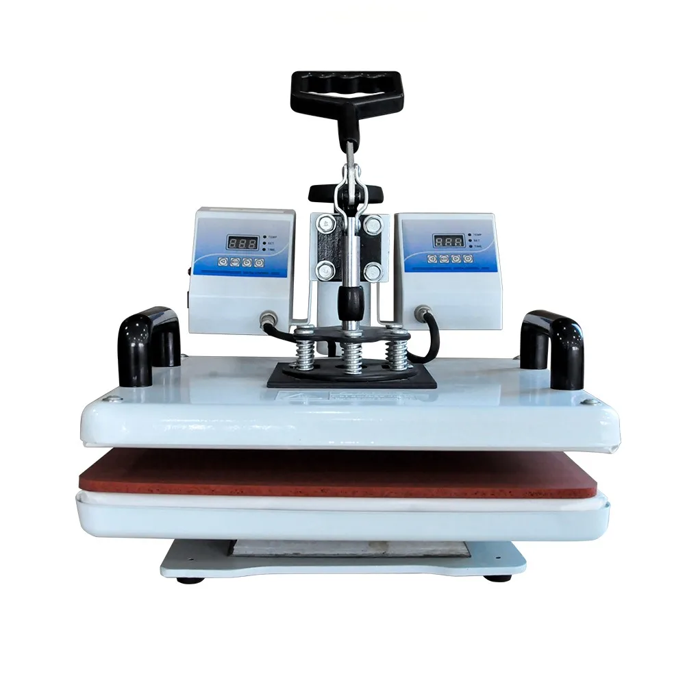 Freesub Dual Heating Plate Heat Press Machine Tshirt Sublimation ...