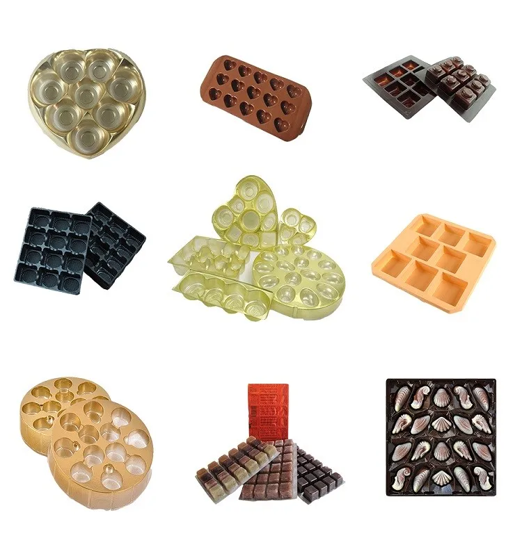 Eco-friendly Chocolate Blister Packaging Tray - Custom Size