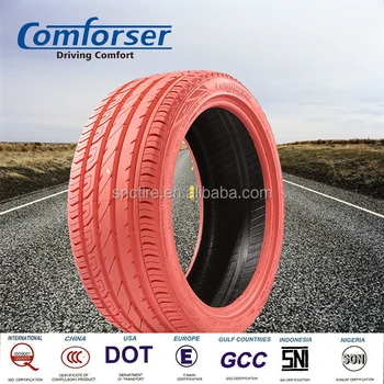 Pink Colored Car Tires Comforser Pcr Radial Passenger Car Tire For Sale ...